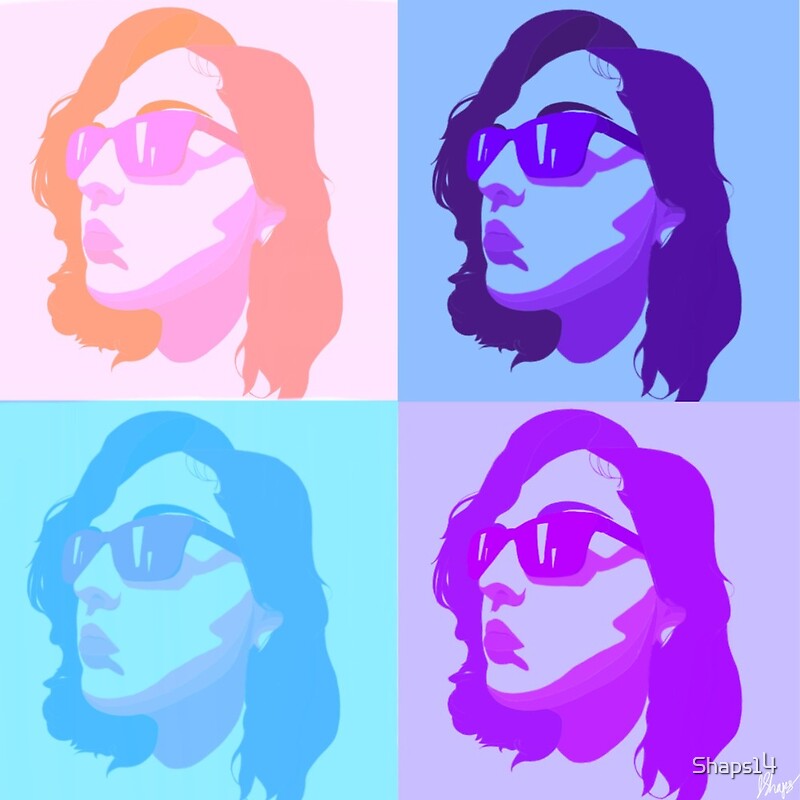 "multi color portrait " by Shaps14 | Redbubble
