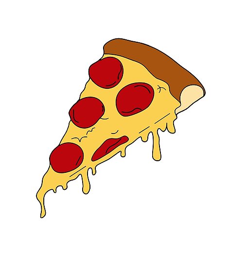 "Pizza Pizza Dripping Cheese Pepperoni" Posters by ccheshiredesign ...