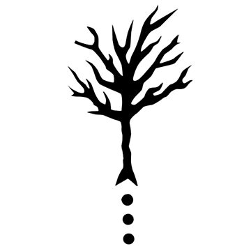 "xxxtentacion tree tattoo sticker" Magnet for Sale by VectorM | Redbubble