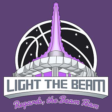 "Light The Beam - Sacramento Kings Basketball" Canvas Print for Sale by ...