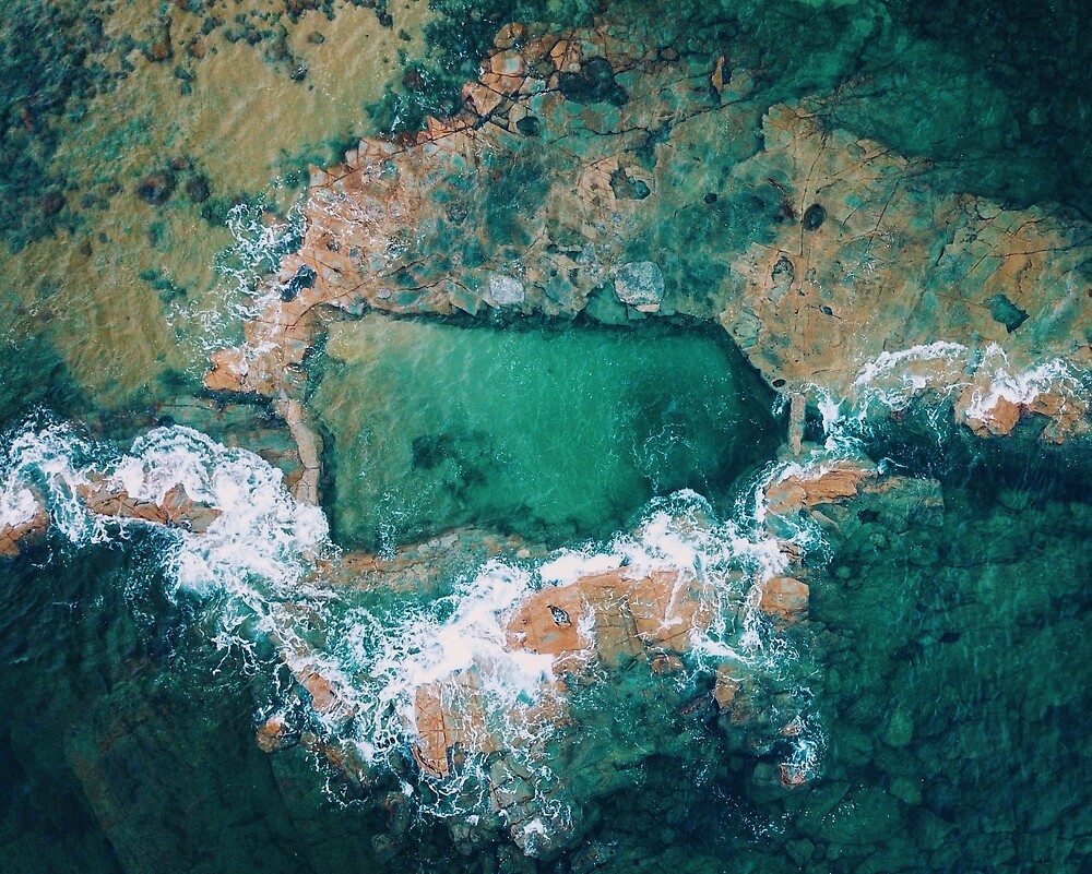 "Cape Paterson Rockpool - Submerged" by Cape Paterson | Redbubble