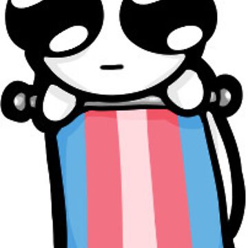 "TBH creature / yippee / autism creature transgender pride flag" Pin ...