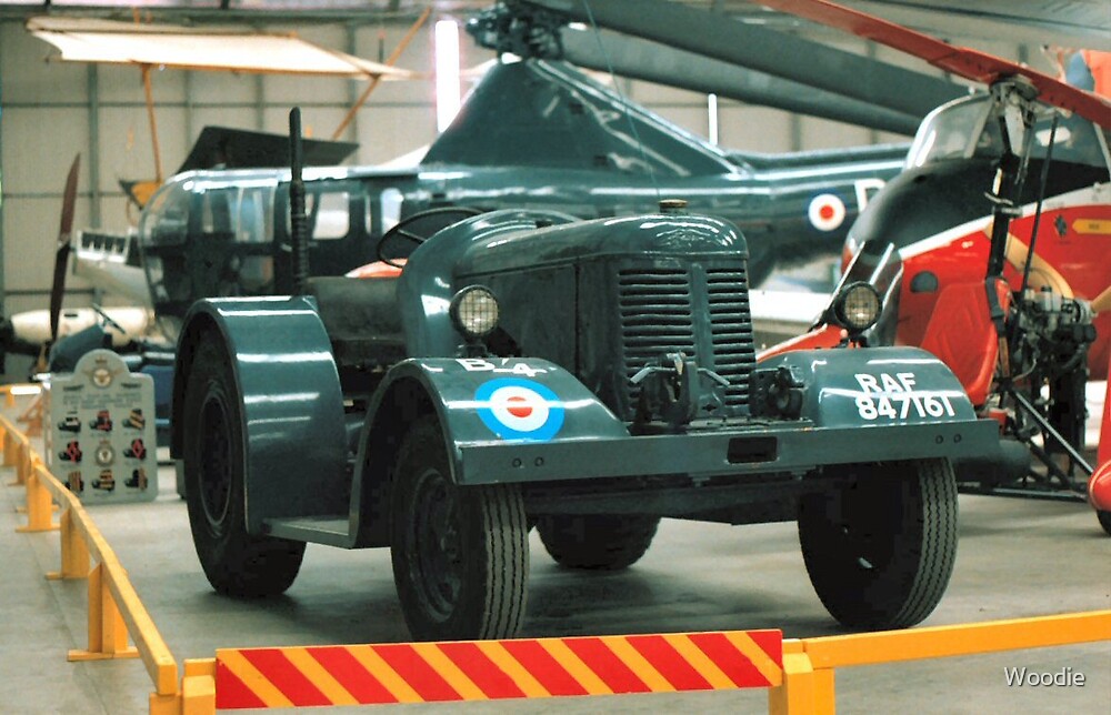 "WW2 RAF Davey BrownTractor " by Woodie | Redbubble