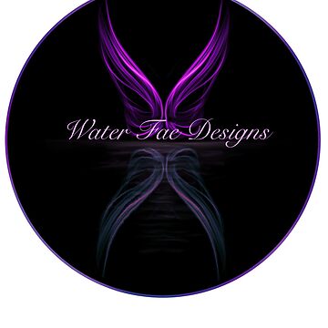 "Water Fae Designs Logo" Sticker for Sale by WaterFaeDesigns | Redbubble