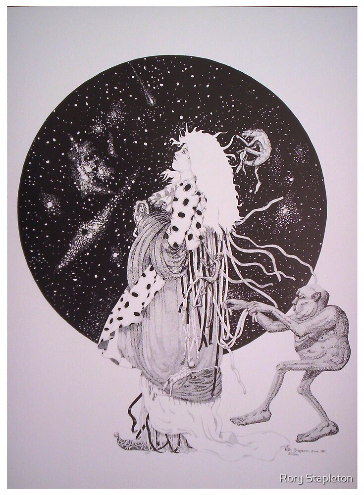 "Shadow Friend (pen & ink on Bainebridge c/press illust board)" by Rory ...