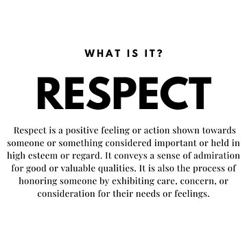 "What is respect" Greeting Card for Sale by DFL-store | Redbubble