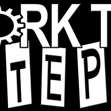 "Work The Steps" Sticker for Sale by decaldivinity | Redbubble