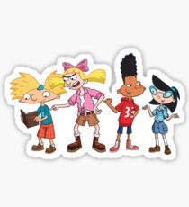 Hey Arnold Stickers | Redbubble