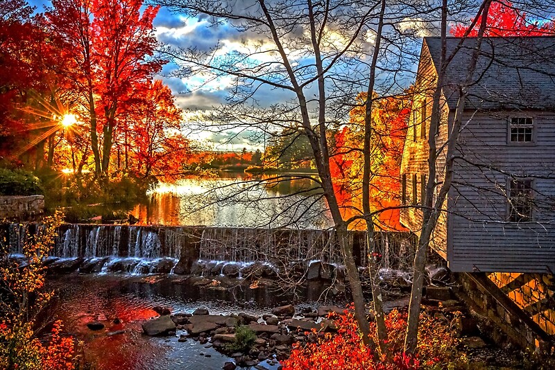"Townsend MA, Harbor Pond" by Larry Richardson | Redbubble
