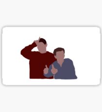 Chandler and Joey Stickers | Redbubble