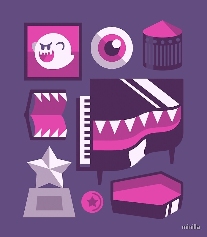 "Big Boo Haunt" by minilla | Redbubble