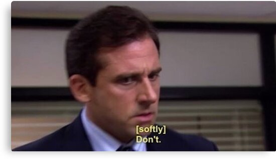 "The Office Michael Scott Meme" Canvas Prints by aresilientart | Redbubble