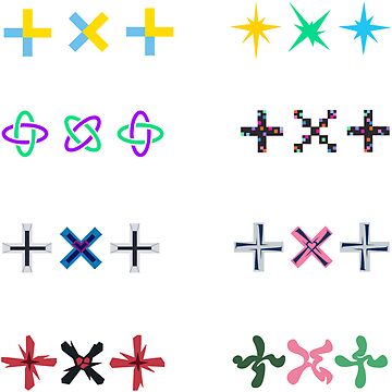 "TXT - logo timeline" Sticker for Sale by nena's spot | Redbubble