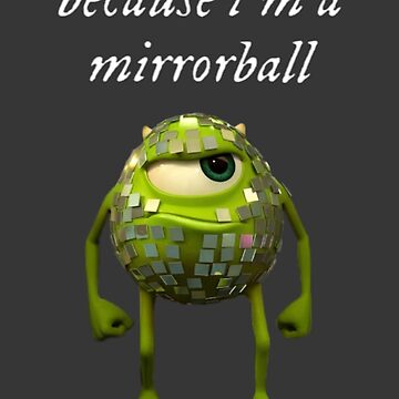 "mirrorball Mike Wazowski Taylor Swift" Essential T-Shirt for Sale by ...