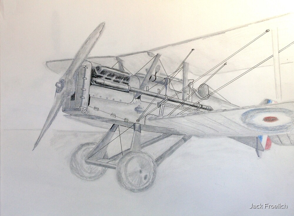 "SE5-A, RAF Museum, Hendon" by Jack Froelich | Redbubble