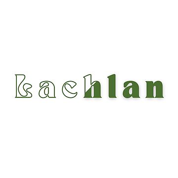 "Lachlan name" Sticker for Sale by colorexz | Redbubble