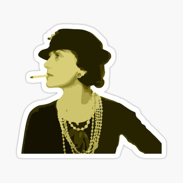 Coco Chanel Stickers | Redbubble
