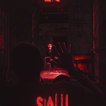 "Jigsaw - Horror Saw Design" Poster for Sale by Karim-Shaarawy | Redbubble