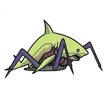 "Gyo Shark" Sticker for Sale by mellysticks | Redbubble