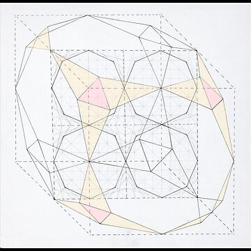 "6D Cube " Sticker by In2itivGeometry | Redbubble