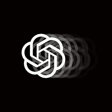 "Chat GPT OpenAI logo" Greeting Card by comores22 | Redbubble