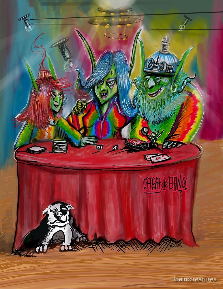 "Goblin Table Top Gamer Family Design" by Ipaintcreatures | Redbubble
