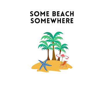 " Some beach somewhere" Sticker for Sale by diogomorgadoo | Redbubble