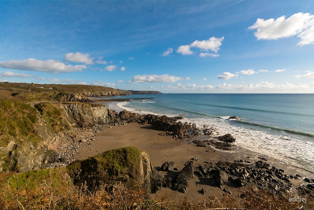 "Kennack sands Cornwall" by eddiej | Redbubble