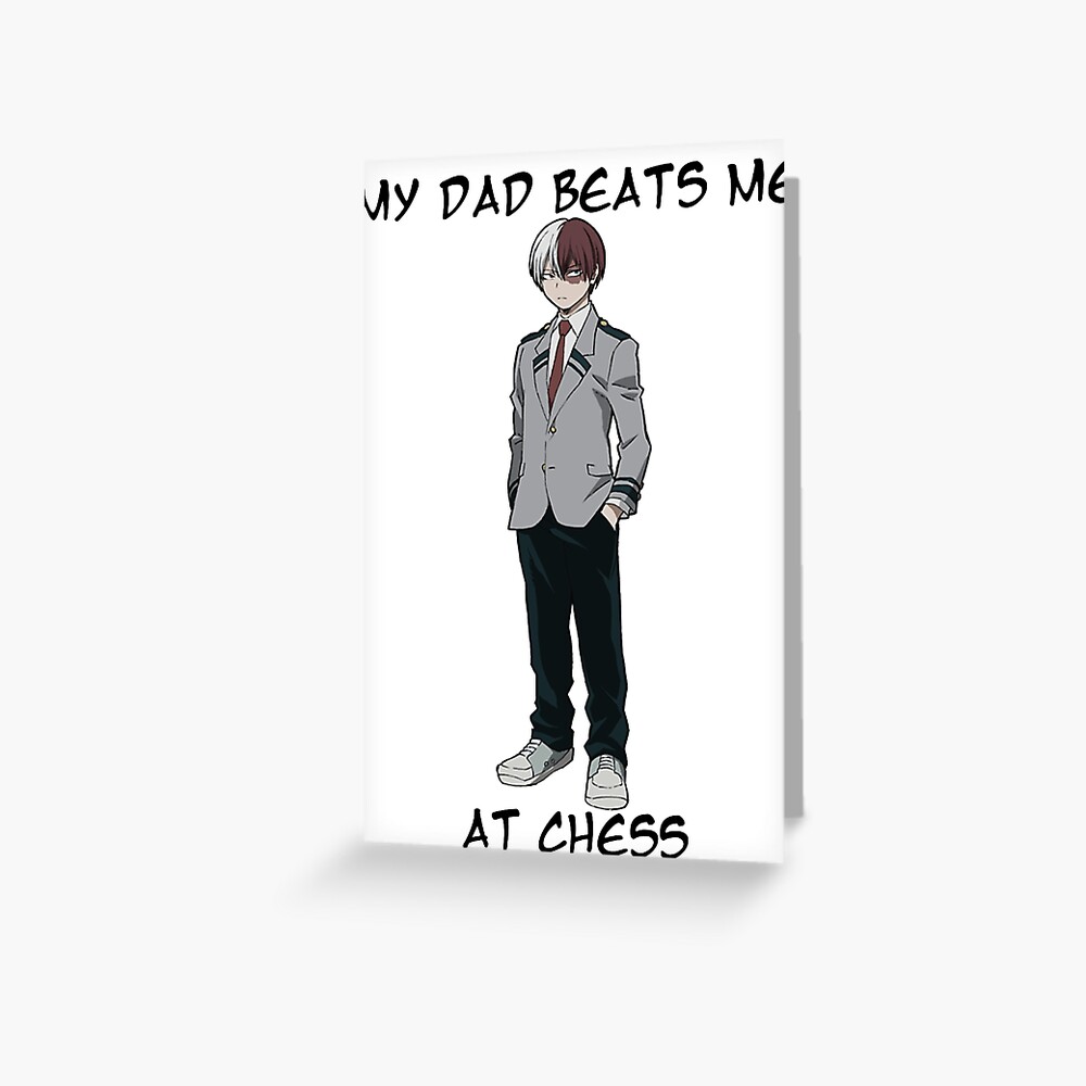 My Dad Beats Me Greeting Card By Ipanicked Redbubble