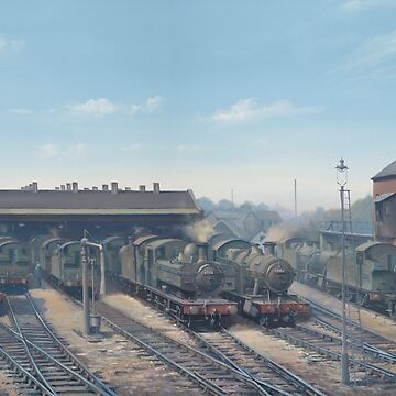 "Duffryn Yard" Art Print for Sale by Richard Picton | Redbubble