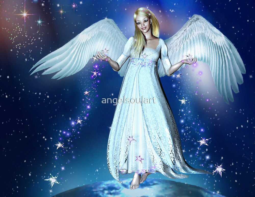 "Angel of Peace" by angelsoulart | Redbubble