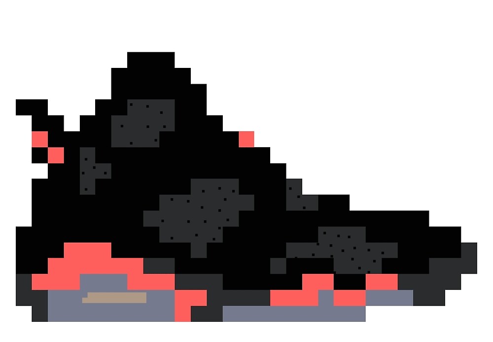 "8-bit Jordan 6s" by soujohn | Redbubble