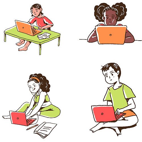 "Typing art pack" by CinderPress | Redbubble