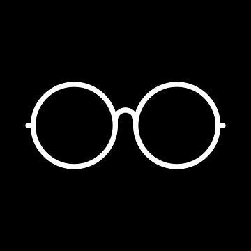 "Nerd Wizard Glasses" Sticker for Sale by madraso | Redbubble
