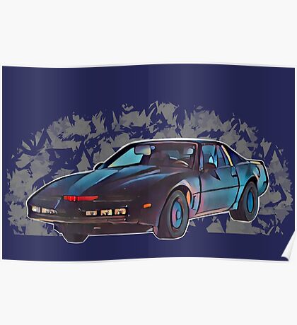Kitt Knight Rider Posters | Redbubble