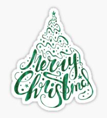Merry Christmas: Stickers | Redbubble