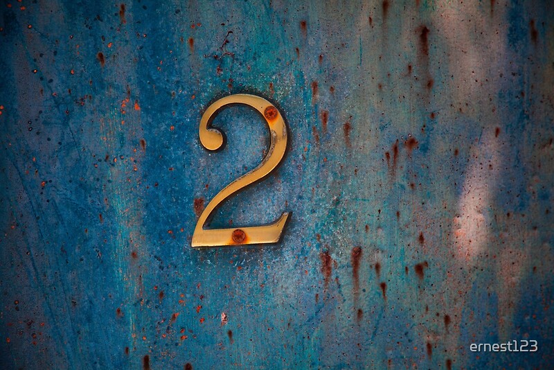 "Lucky Number 2" by Andrew Bret Wallis | Redbubble