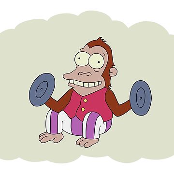 "The Simpsons Jolly Chimp" Essential T-Shirt by Doming-Go | Redbubble