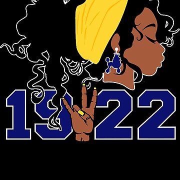 "SGRho 1922 Hand Sign Sigma African Head Band" Sticker for Sale by ...