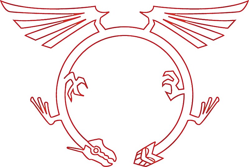 "Crimson Dragon Mark" by suniesaur | Redbubble