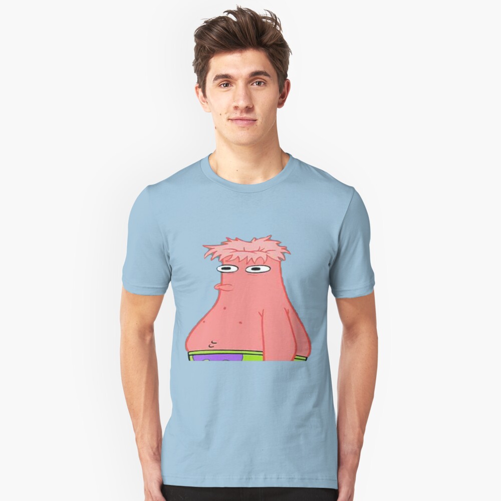 "Patrick Star Head Ripped Off" T-shirt by marcoriccione | Redbubble