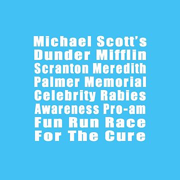 "Michael Scott's Dunder Mifflin Scranton Meredith Palmer Memorial ...