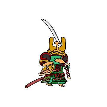 "Samurai Duck" Sticker for Sale by NotMukDuk | Redbubble