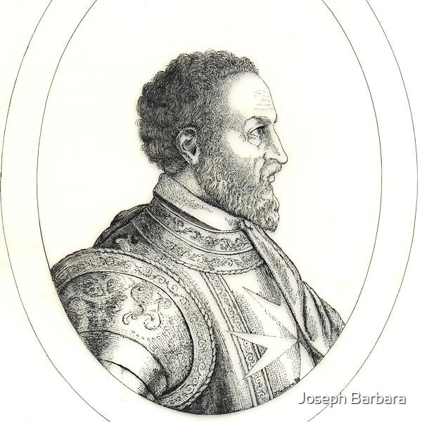 "Grandmaster Jean de la Valette" by Joseph Barbara | Redbubble