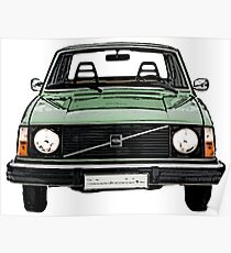 Volvo 240 Posters | Redbubble