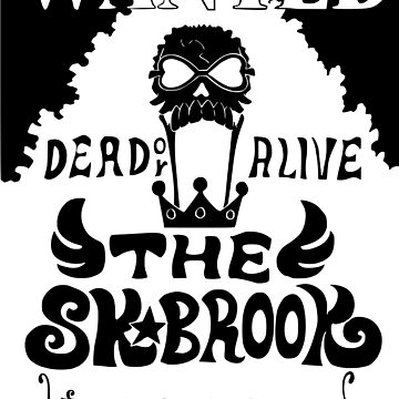 "Brook Wanted Poster - Black Vector - No Background" Photographic Print ...