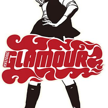 "Hysteric Glamour" Sticker for Sale by kaileyso | Redbubble