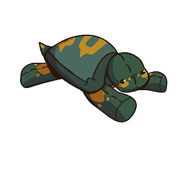 "Box Turtle Plush" Sticker for Sale by EllieTubbyArt | Redbubble