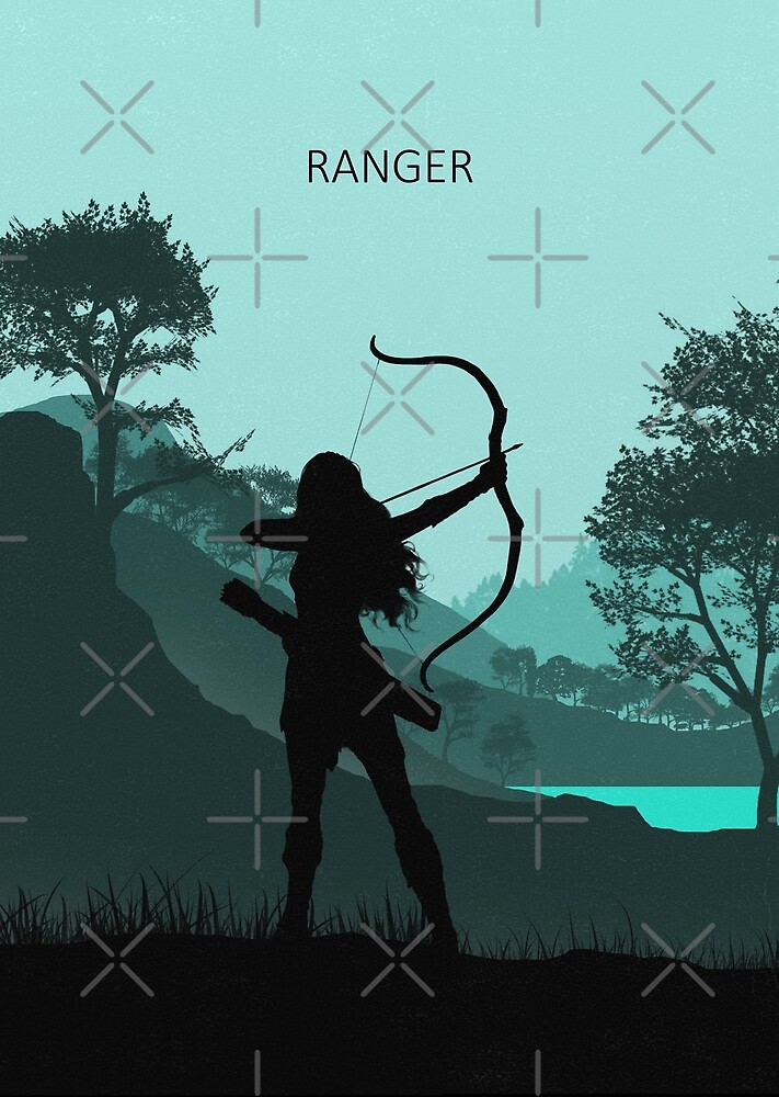 "Choose Your Class Banner - Ranger" by rykker | Redbubble