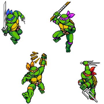 "Ninja reptile sprite pattern" Sticker for Sale by wil2liam4 | Redbubble